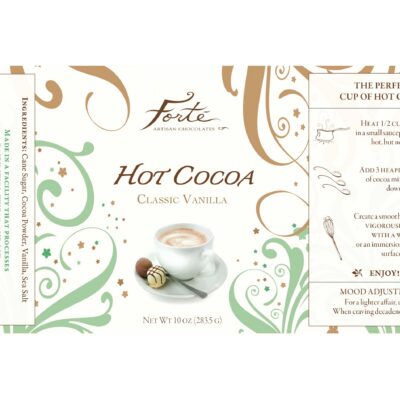 Vanilla Hot Cocoa - Forté Chocolate