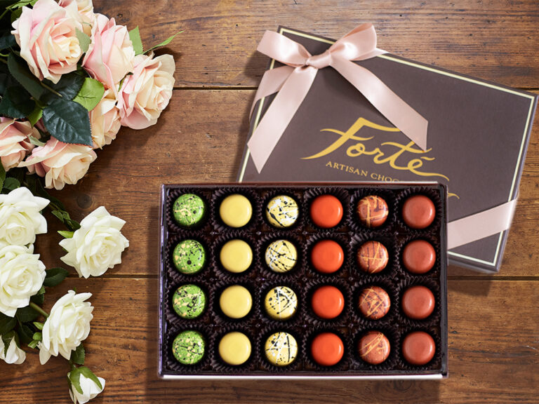 Milk & White Lover's Truffle Assortment - Forté Chocolate