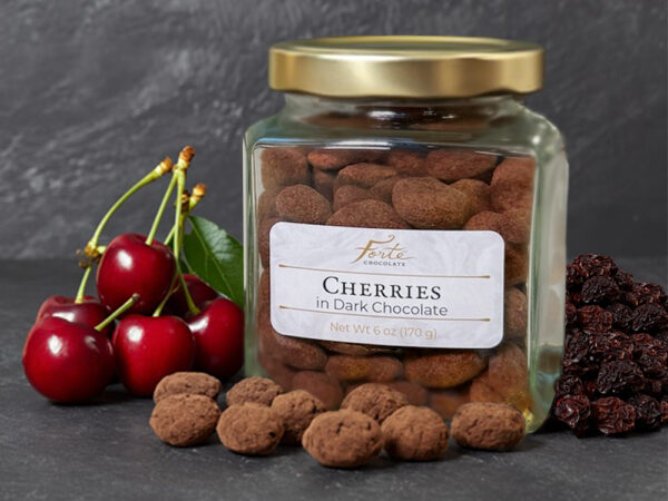 Chocolate covered cherries | Panned tart cherries | Forte Chocolate